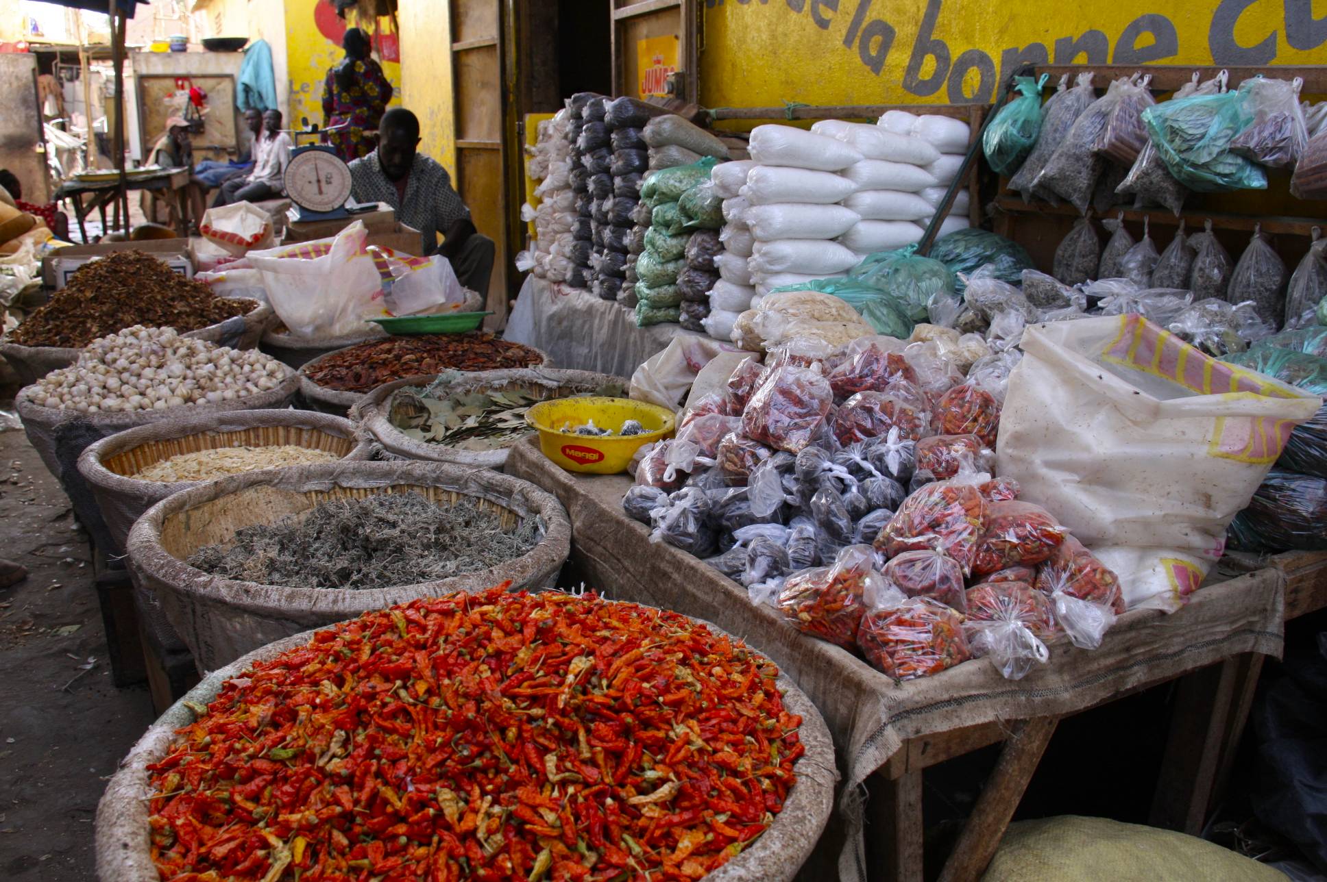 Mopti, bustling port town at the confluence of the Bani and Niger ...