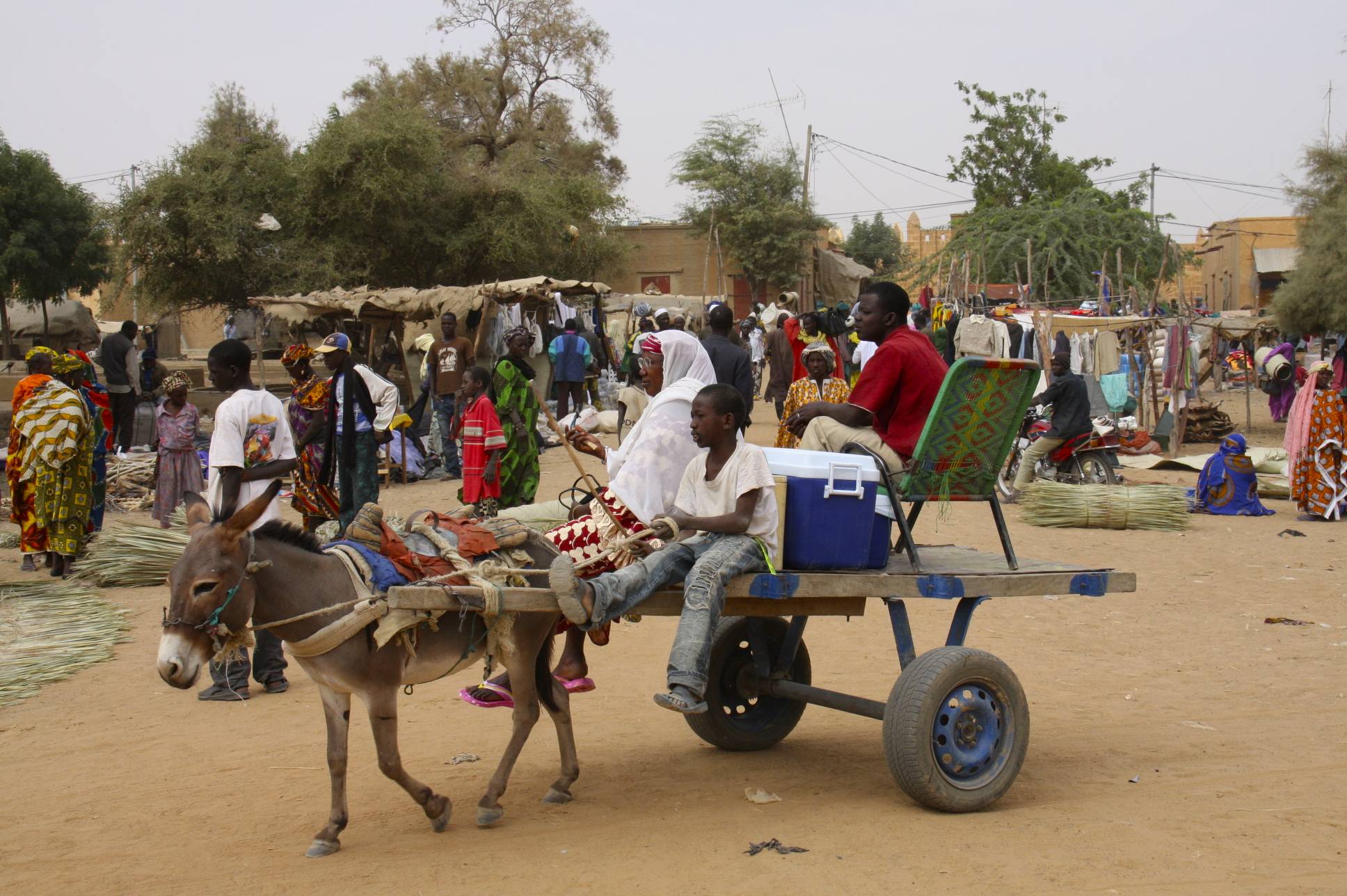 The Niger River port of Tonka, Mali, Africa – Notes from Camelid Country