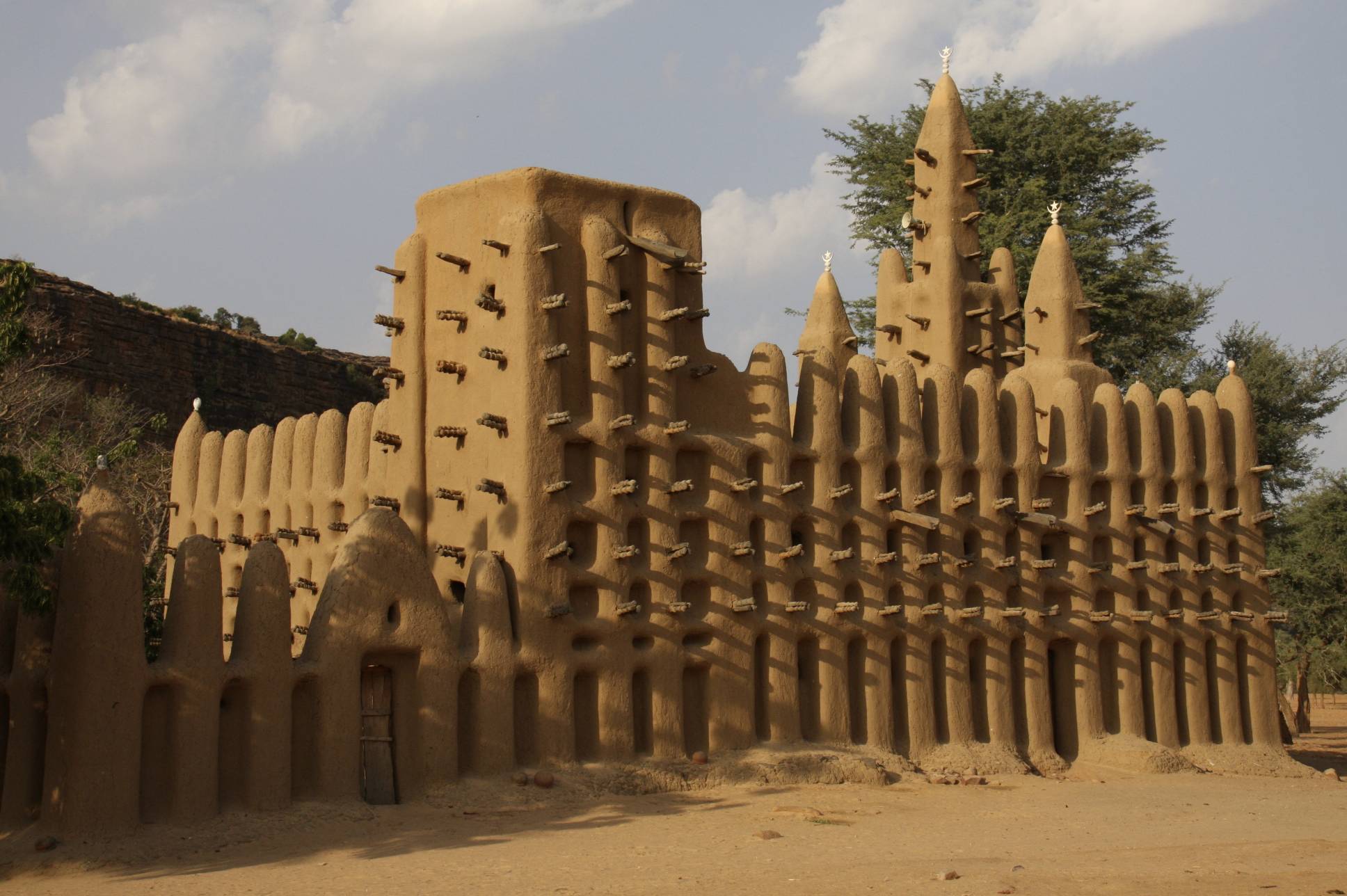 Mosque in a Dogon village, Dogon Country, Mali, Africa – Notes from ...