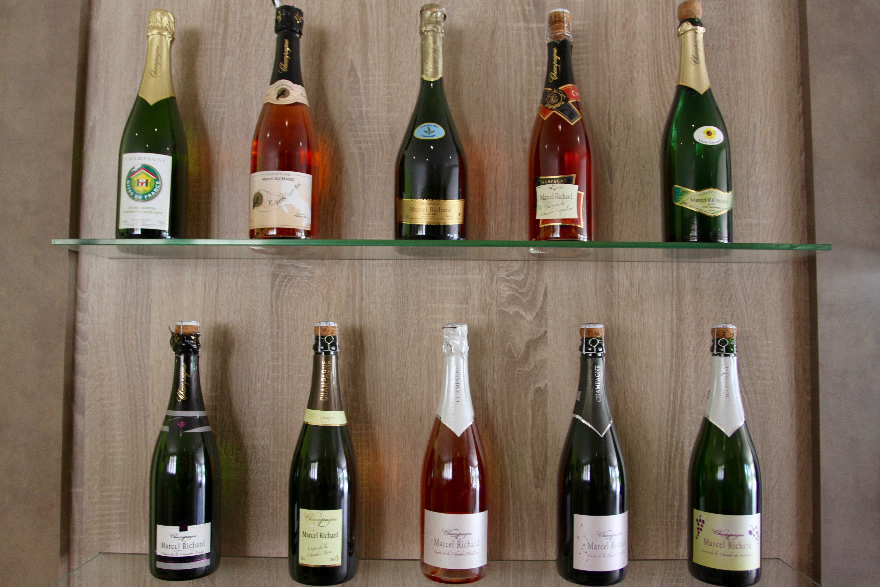 Marcel Richard champagne, Côte des Blancs Champagne Route, France ...
